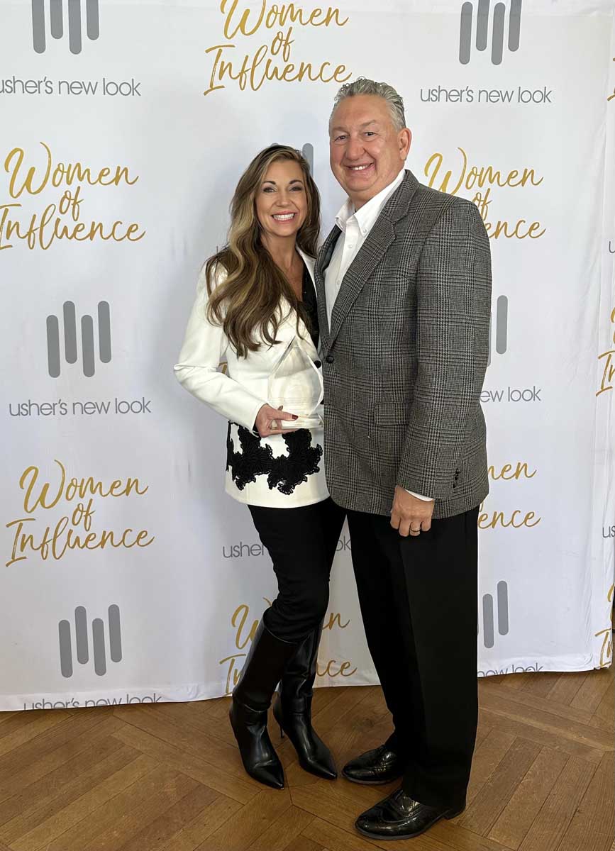 Local businesswoman Lisa Tubbs receives leadership award from Usher’s ...