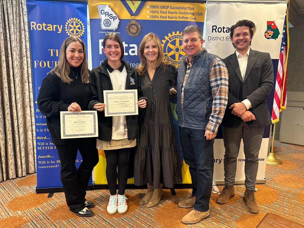Rotary Club honors January 2025 Students-of-the-Month | Lake Oconee Breeze