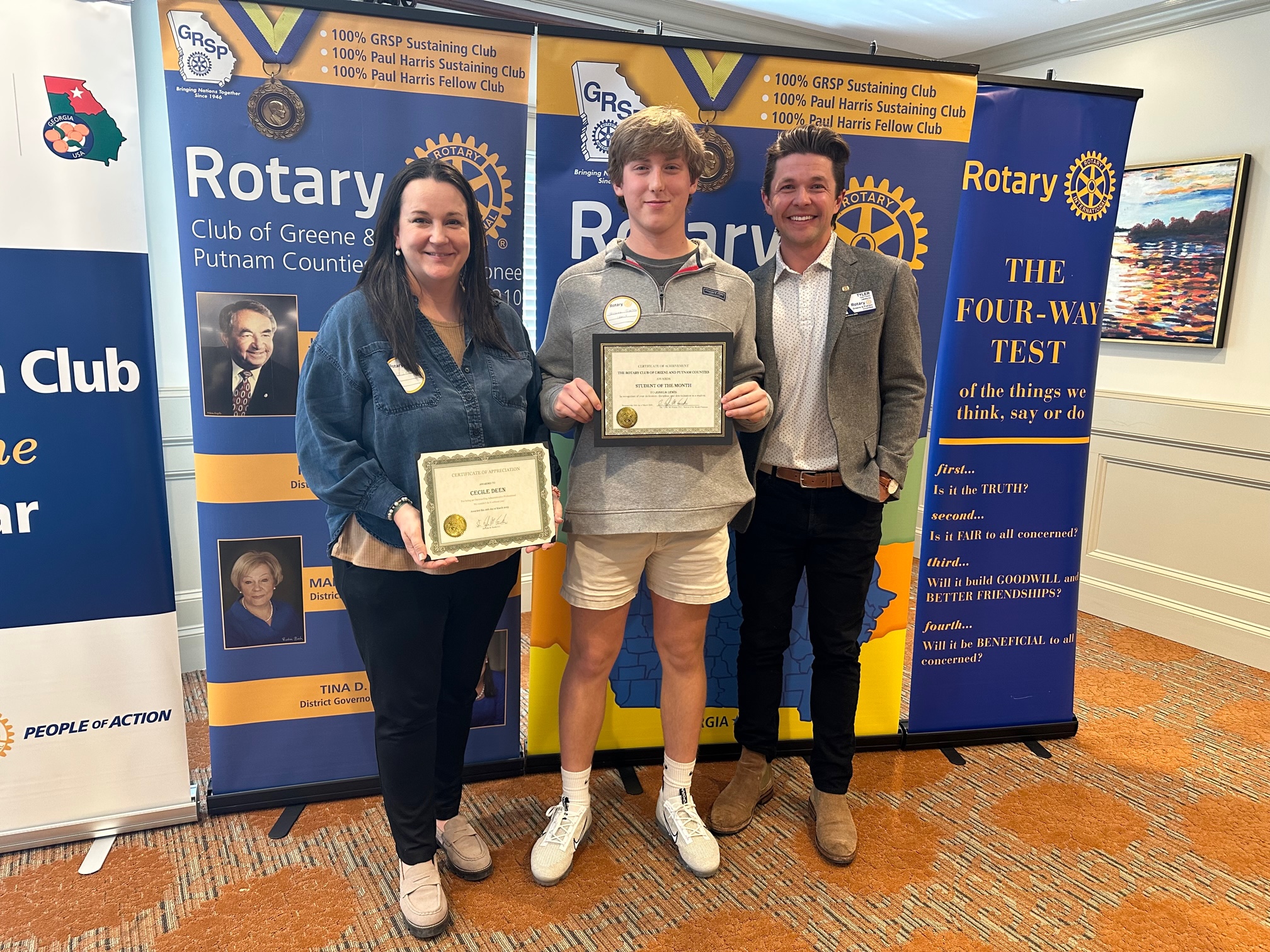 Rotary Club honors March 2023 Students-of-the-Month | Lake Oconee Breeze