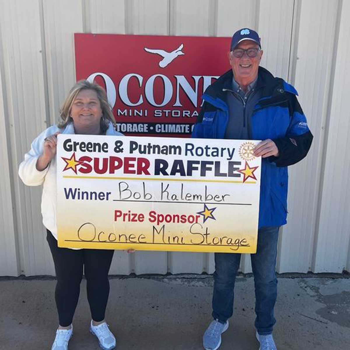 Rotary Week 2 raffle winner | Lake Oconee Breeze